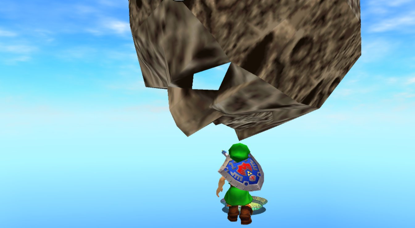 Unused N64 Moon Mod for The Legend of Zelda: Majora's Mask 3D | LOZ ...