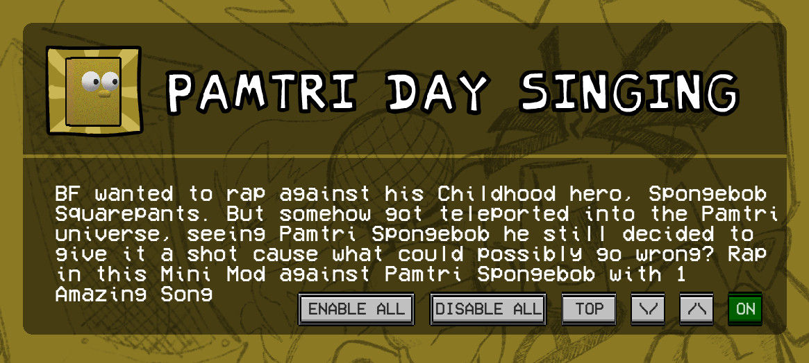 Pamtri Day Singing Mod for Friday Night Funkin' | FNF Mods