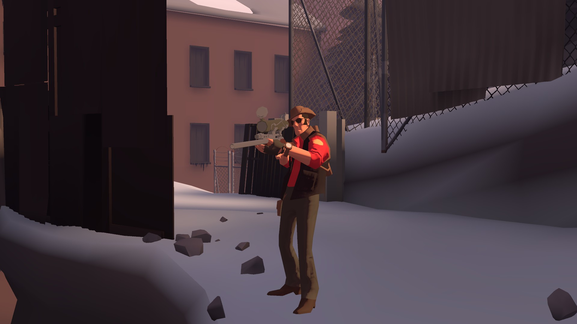 Flat Characters Mod for Team Fortress 2 | TF2 Mods