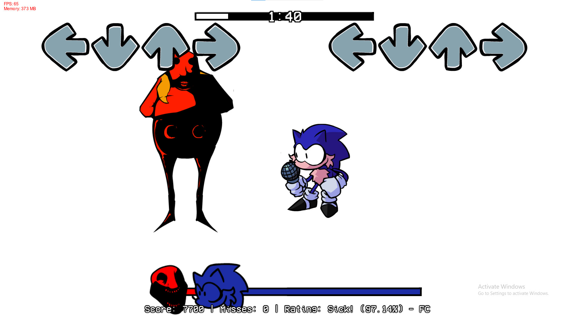 The Sonic.EXE Struggle Symphonie Mod for Friday Night Funkin' | FNF Mods