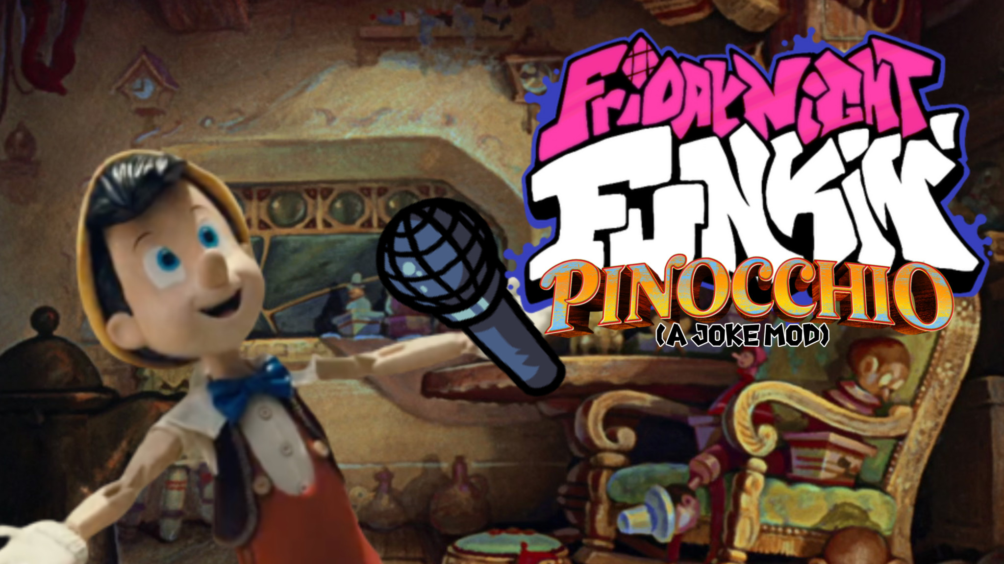 Friday Night Funkin' vs. Pinocchio Mod for Friday Night Funkin' | FNF Mods