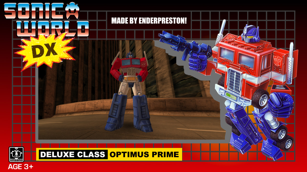Optimus Prime Mod for Sonic World DX | SWDX Mods