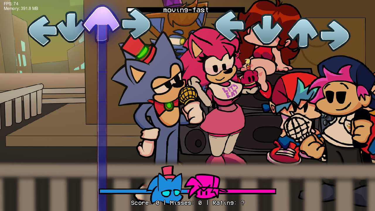 FNF CC/VS. Blue [update again] Mod for Friday Night Funkin' | FNF Mods