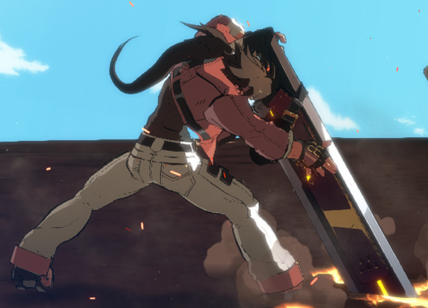 Less Details for Sol badguy Mod for GUILTY GEAR -STRIVE- | GGST Mods