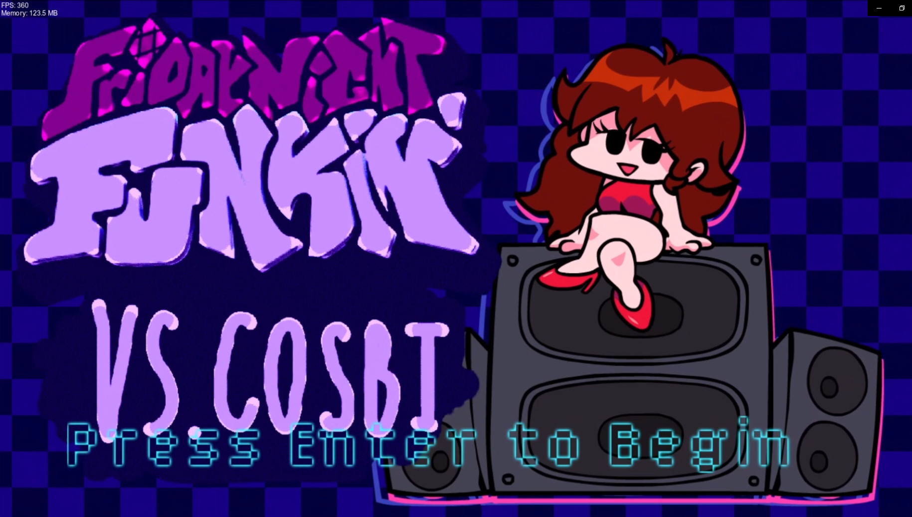 vs. cosbi (it leaked build!!) Mod for Friday Night Funkin' | FNF Mods