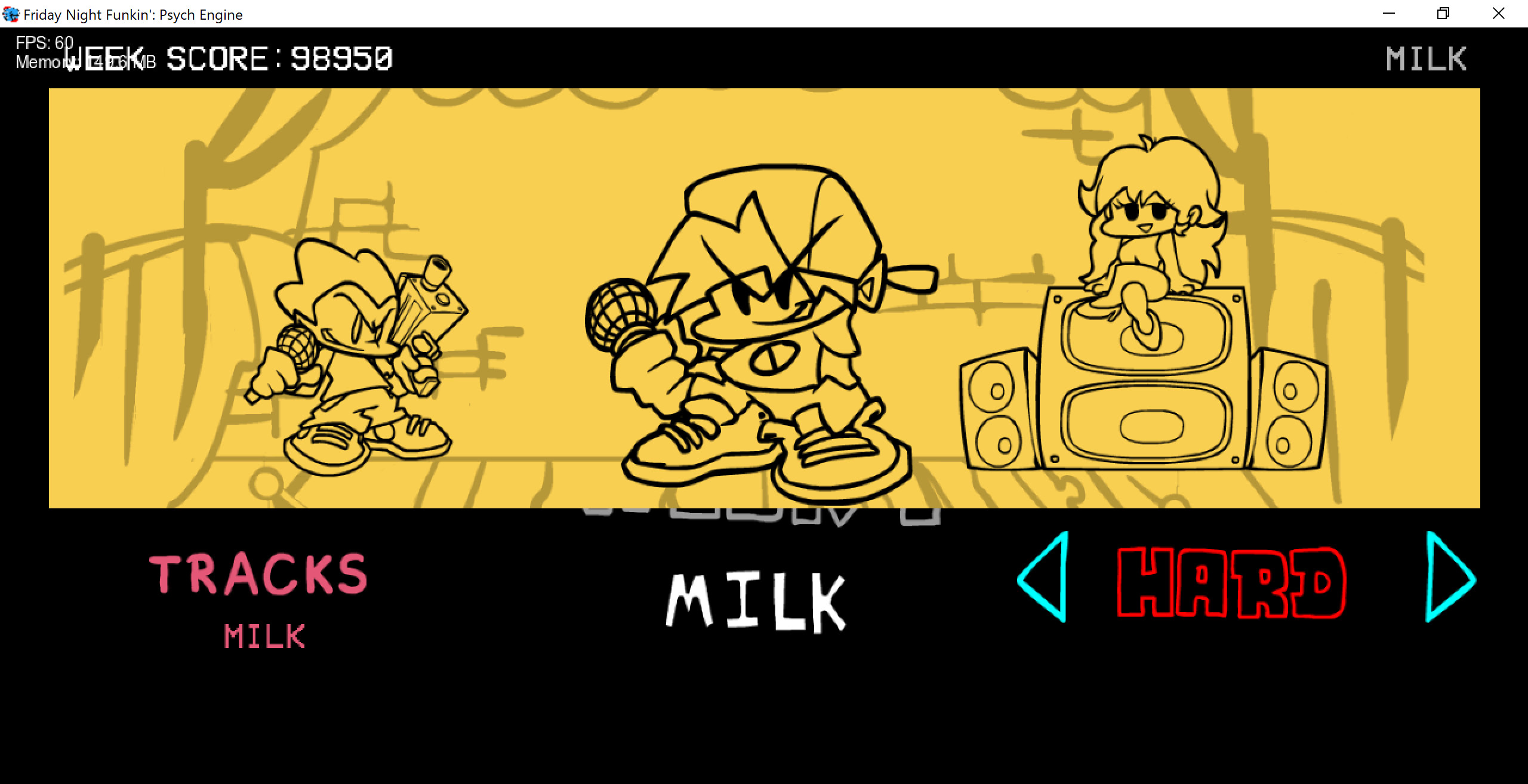 FNF Michael's world of animation sunky skin [Friday Night Funkin'] [Mods]