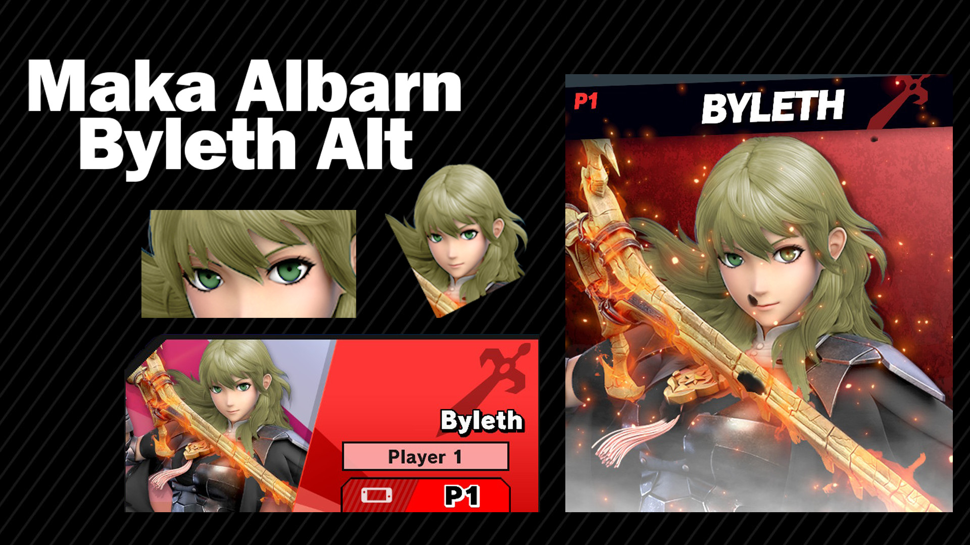 Maka Albarn - Byleth Alt Mod for Super Smash Bros. Ultimate | SSBU Mods