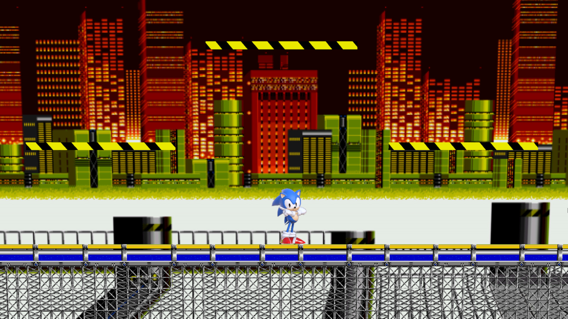 Chemical Plant (Pac-Land) [Super Smash Bros. Ultimate] [Mods]