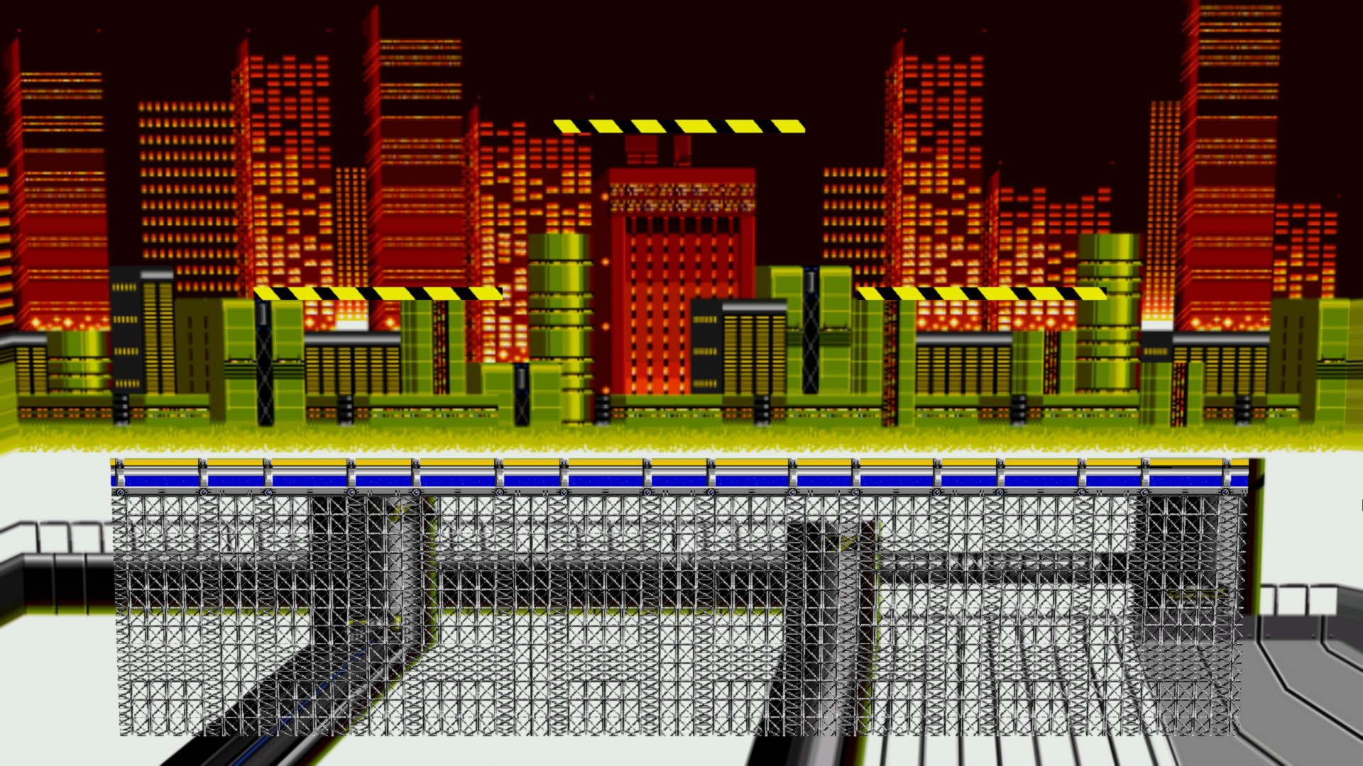 Chemical Plant (Pac-Land) [Super Smash Bros. Ultimate] [Mods]