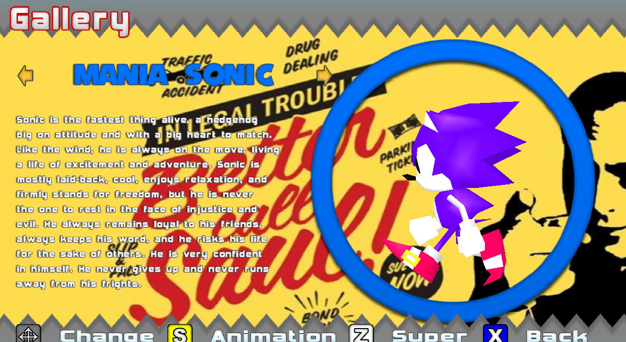 Needlemouse (I think) Texture Pack for Sonic Mania Mod for Sonic World | SW Mods