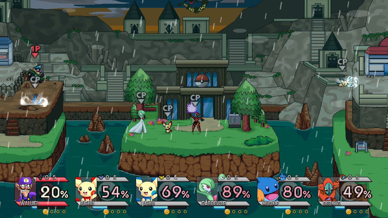 Pokemon R/S/E - Sootopolis City (9.4/CMC+) Mod for Super Smash Bros ...