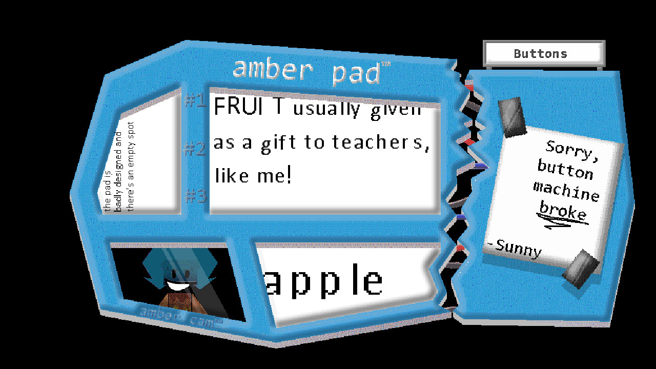 Amber's Objects Mod for Baldi's Basics | Baldi Mods