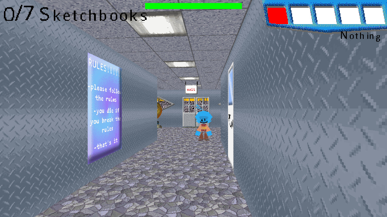 Amber's Objects Mod for Baldi's Basics | Baldi Mods