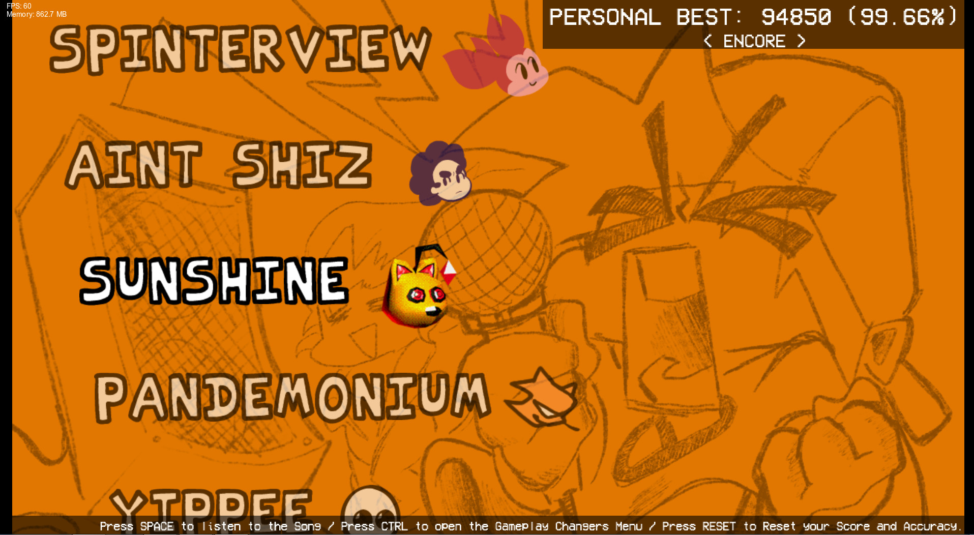 sunshine encore but is playable Mod for Friday Night Funkin' | FNF Mods