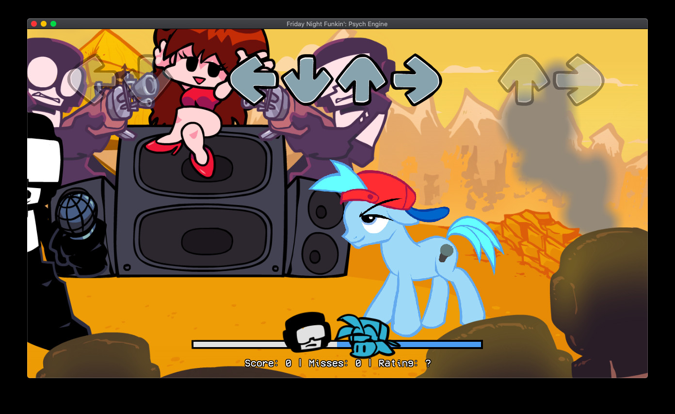 Remastered Playable Pony Bf Mod for Friday Night Funkin' | FNF Mods