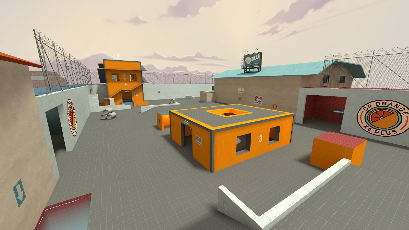 cp_orange_x4_plus_v2 Mod for Team Fortress 2 | TF2 Mods
