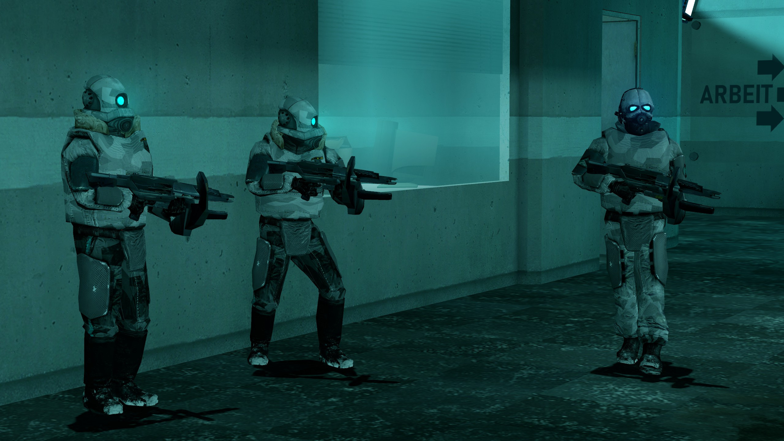 Arctic Combine Reskin [Entropy: Zero 2] [Mods]