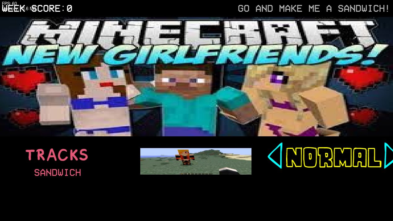 DanTDM Sandwich Mod for Friday Night Funkin' | FNF Mods