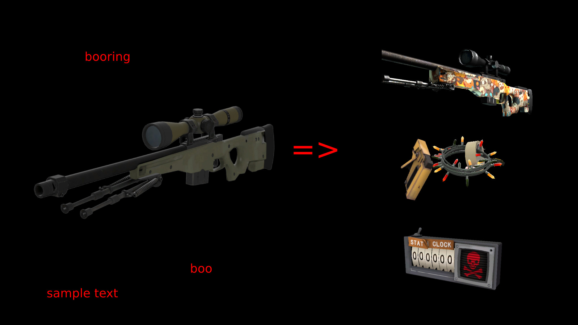 CS:GO (And CS2) AWP for AWPer Hand Mod for Team Fortress 2 | TF2 Mods