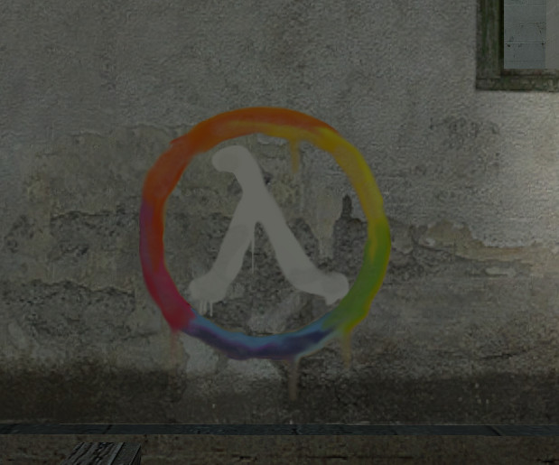 Lambda Generation spray logo Mod for Half-Life 2 | HL2 Mods
