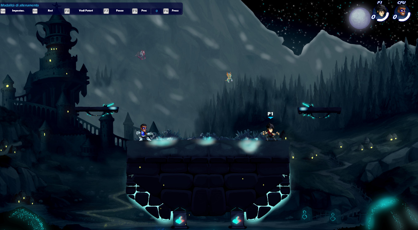 Glow Night Space(Ben10 Map) (+Thumbnails) Mod for Brawlhalla | BHalla Mods