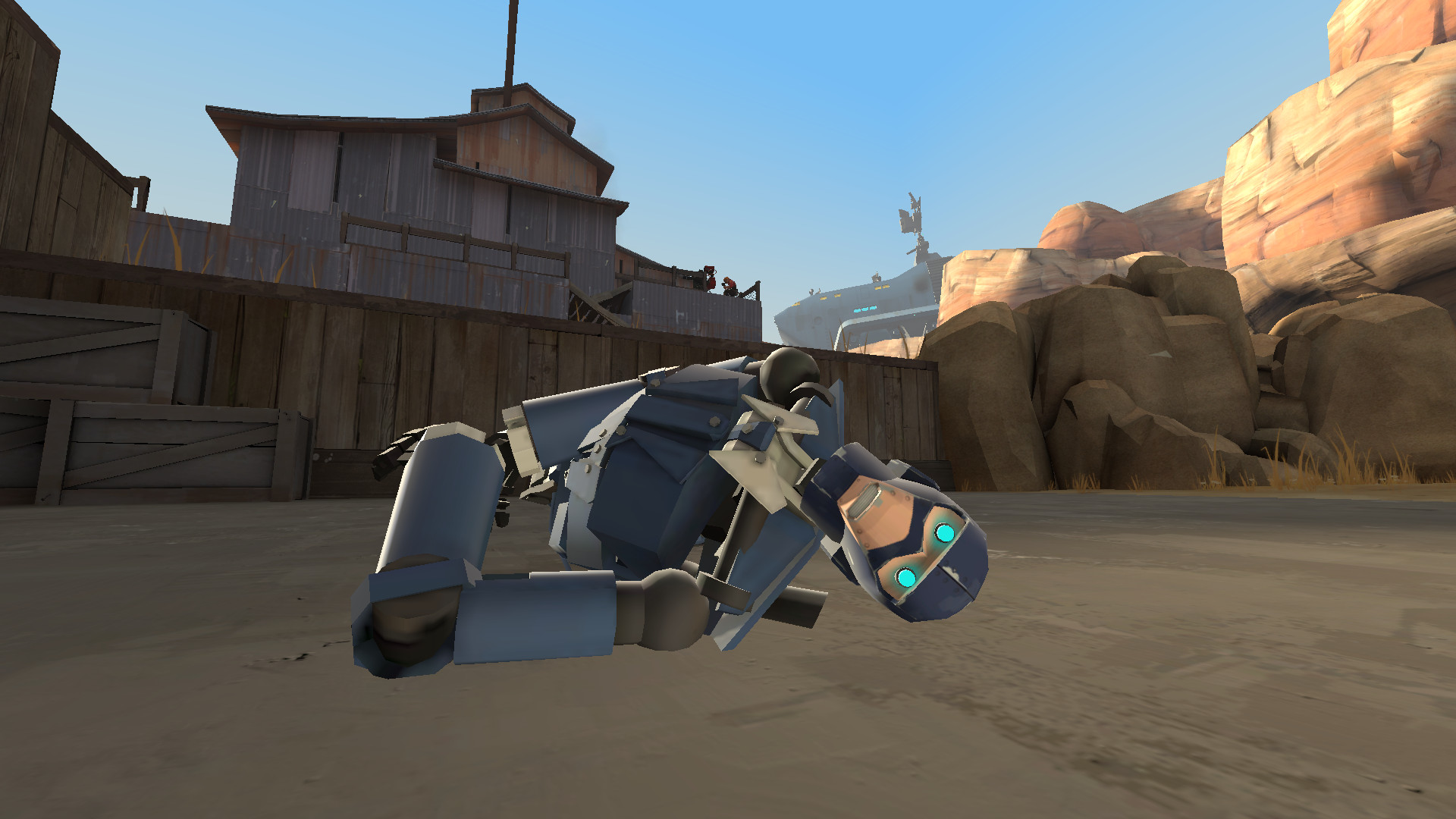 Fixed scout bot and spy bot head VMTs Mod for Team Fortress 2 | TF2 Mods