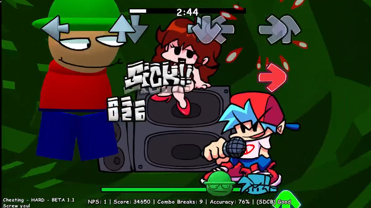 Bub's Cheating Expunged Mod for Friday Night Funkin' | FNF Mods