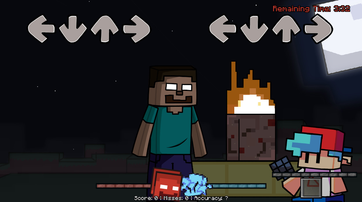 FNF Minecraft Legends [Friday Night Funkin'] [Mods]