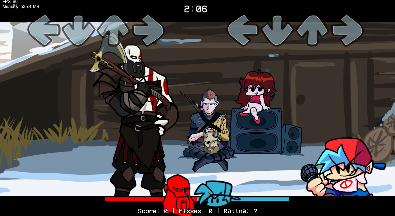 Vs God of War Mod for Friday Night Funkin' | FNF Mods