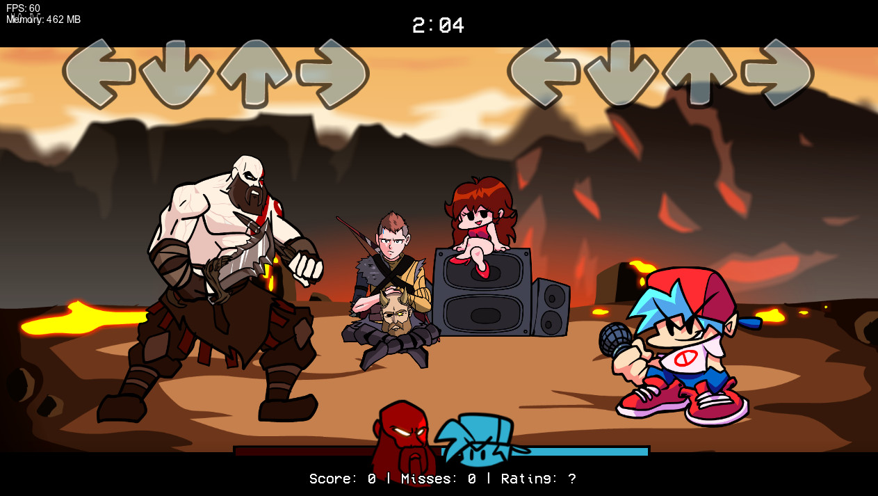 Vs God of War Mod for Friday Night Funkin' | FNF Mods