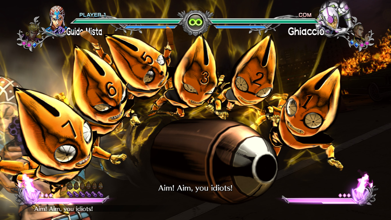 Anime Mista's Pistol and Bullets [JoJo's Bizarre Adventure: All-Star ...