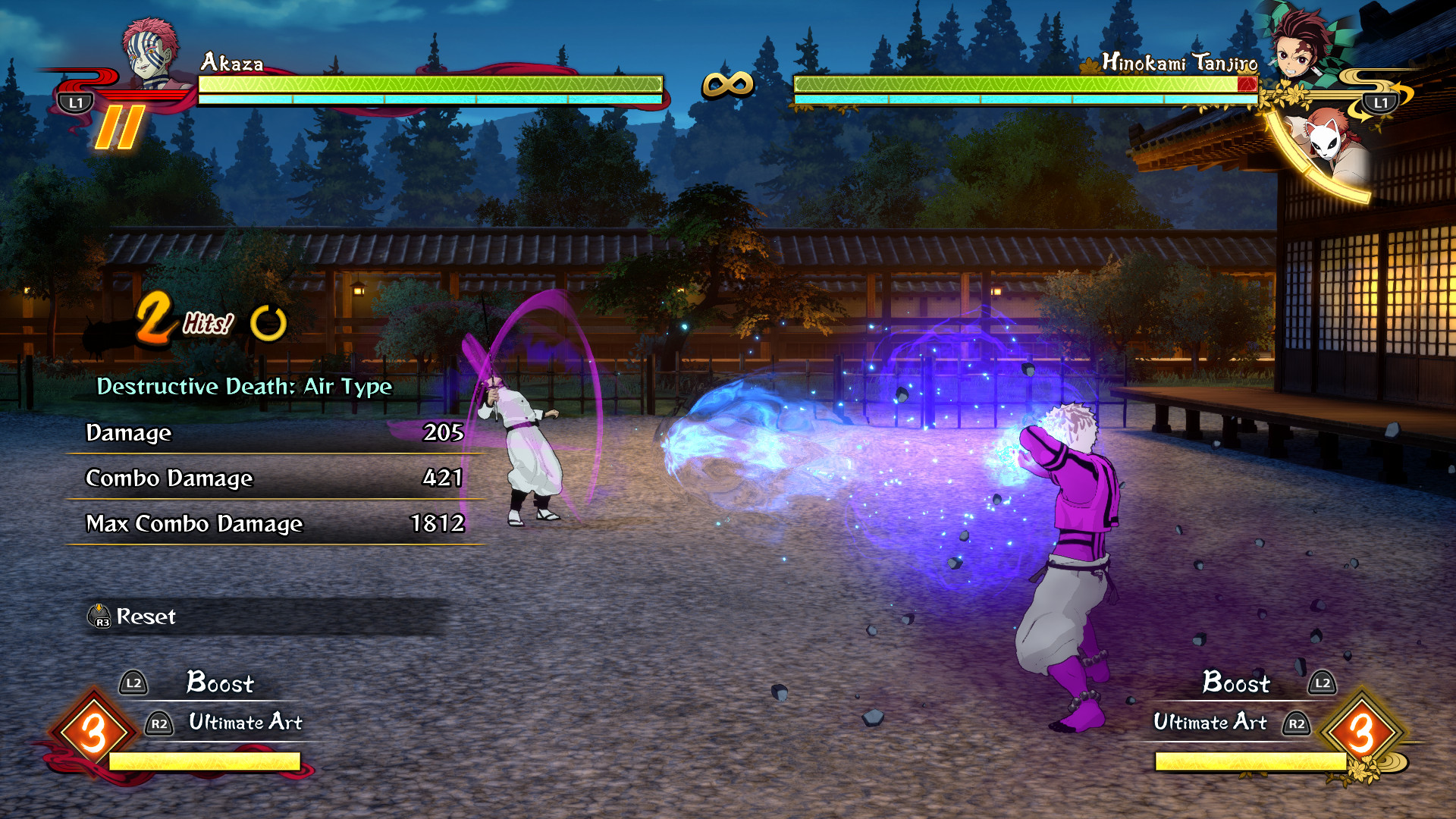 Akaza Particles Mod for Demon Slayer: The Hinokami Chronicles | DS Mods