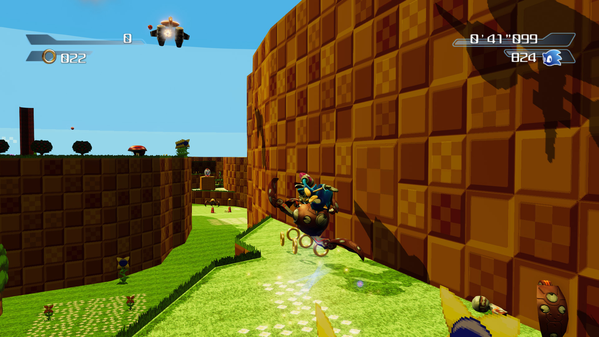 Greenflower Zone Act 1 Mod for Sonic the Hedgehog: Project '06 | Sonic ...