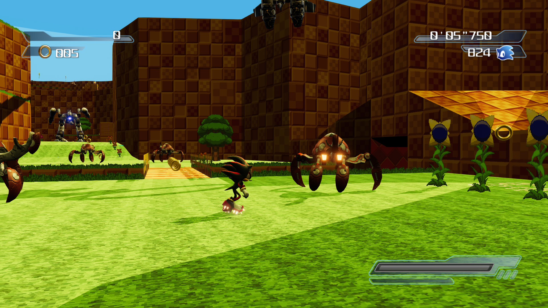 Greenflower Zone Act 1 Mod for Sonic the Hedgehog: Project '06 | Sonic ...