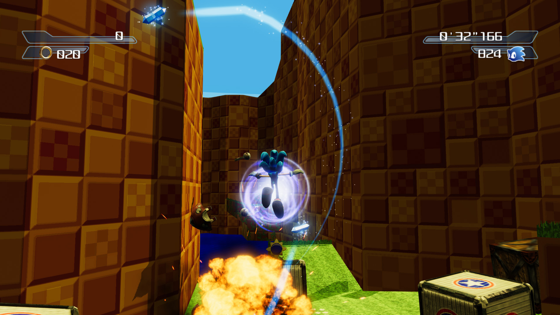 Greenflower Zone Act 1 Mod for Sonic the Hedgehog: Project '06 | Sonic ...