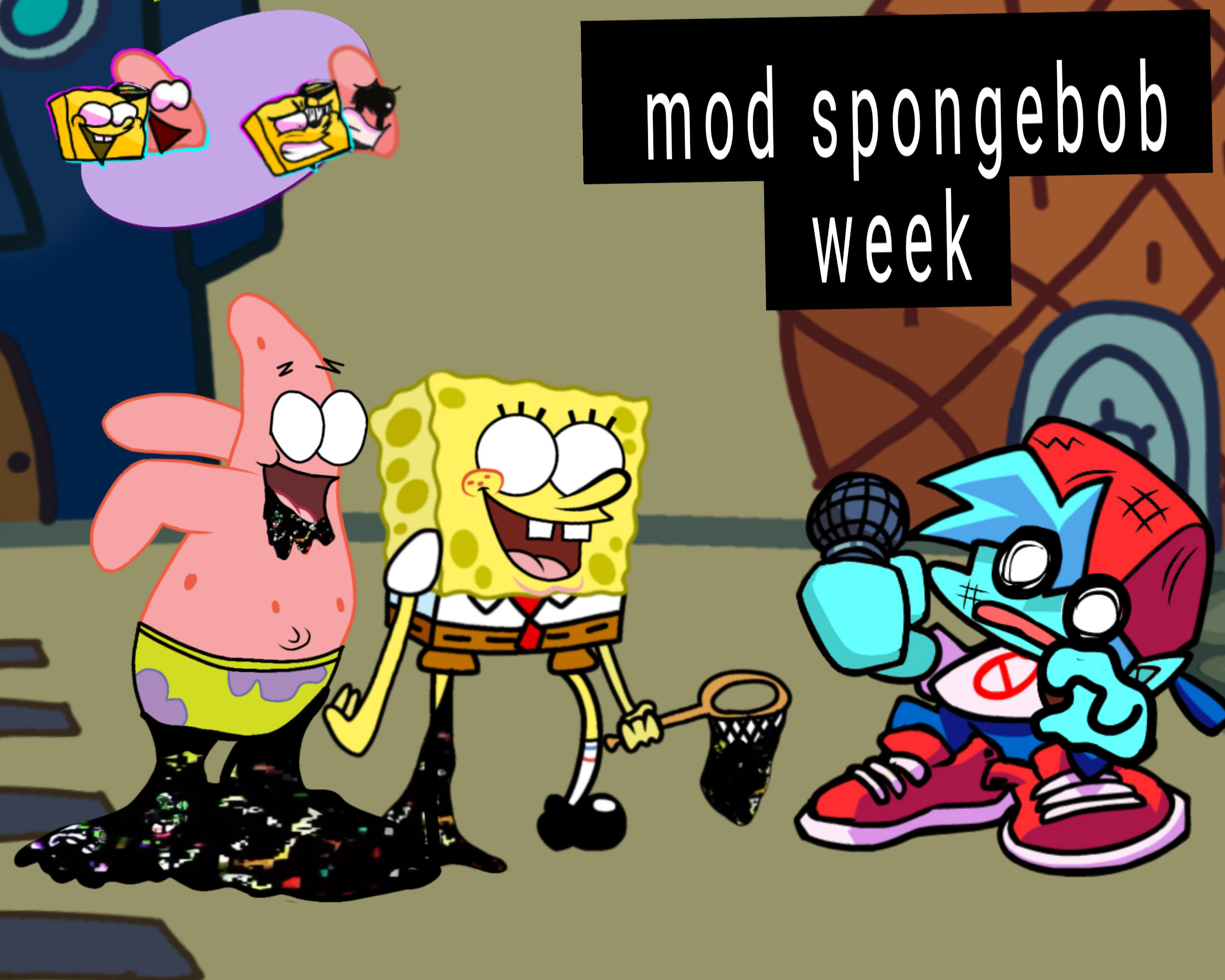 FNF-Glitch Mistery Mod for Friday Night Funkin' | FNF Mods