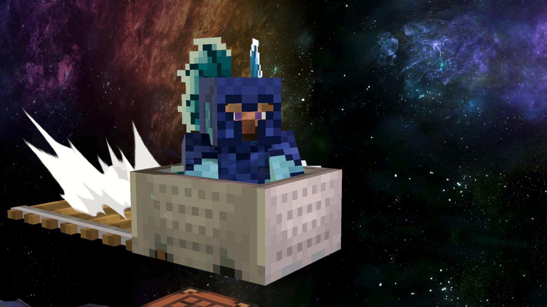 Tide Guardian Steve & Alex [Super Smash Bros. Ultimate] [Mods]