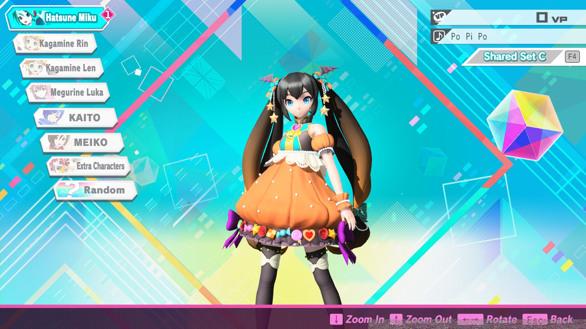 Sweet Pumpkin Hair Recolors Mod for Hatsune Miku: Project DIVA Mega ...