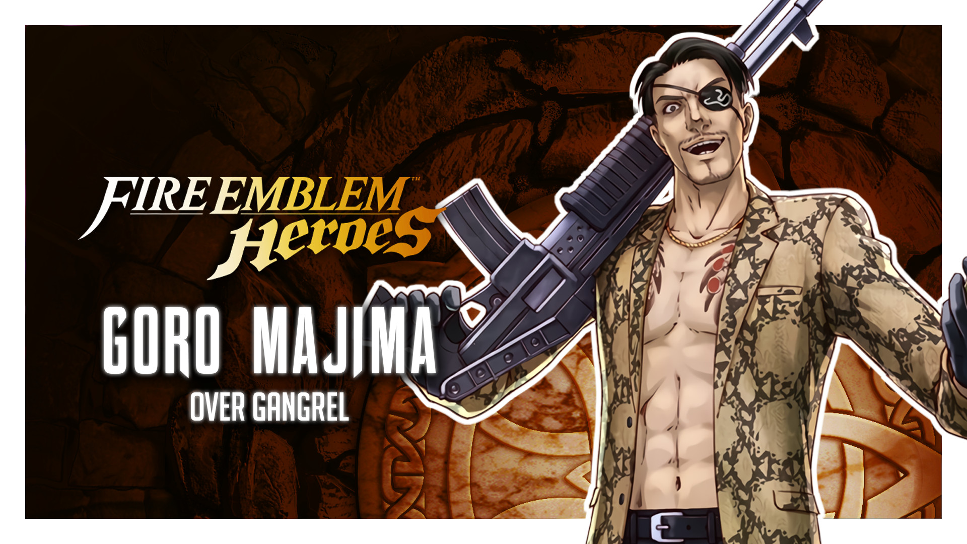 Goro Majima over Gangrel [Fire Emblem Heroes] [Mods]