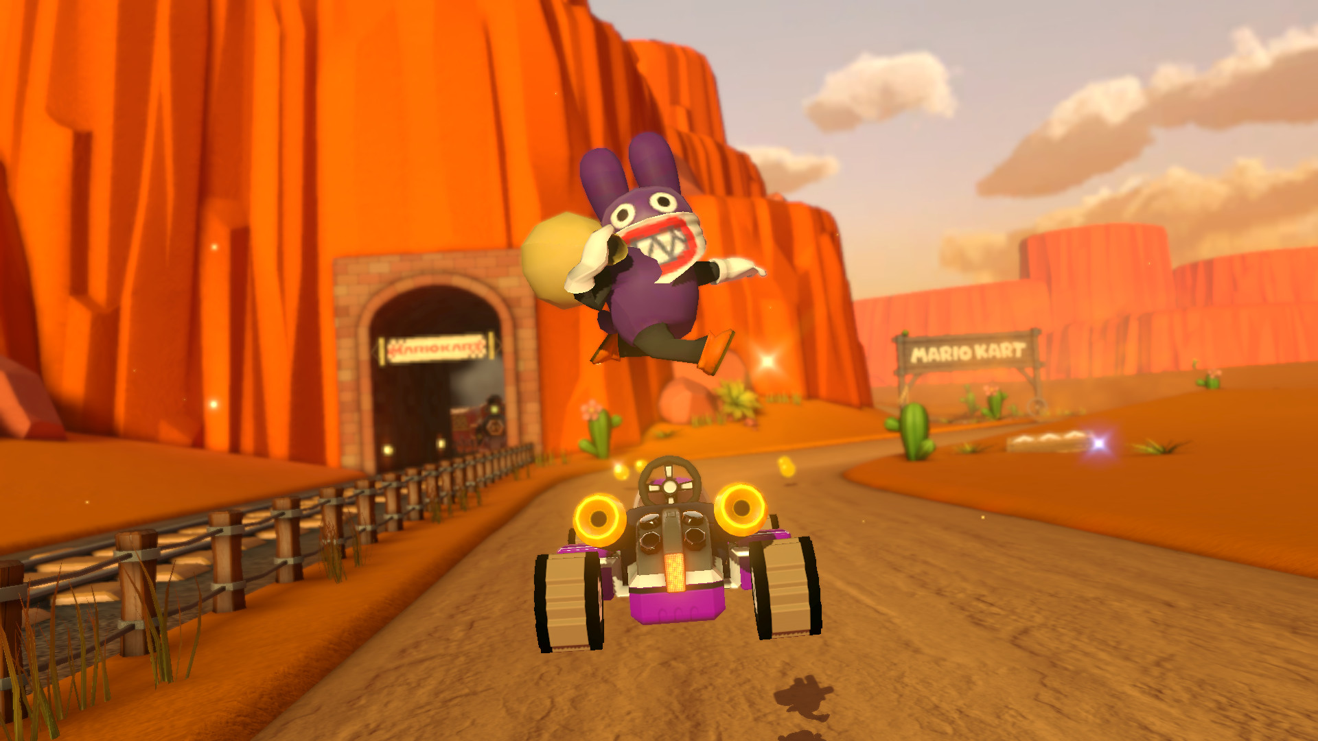 Nabbit the Rabbit w/ Tour Animations Mod for Mario Kart 8 Deluxe | MK8D ...