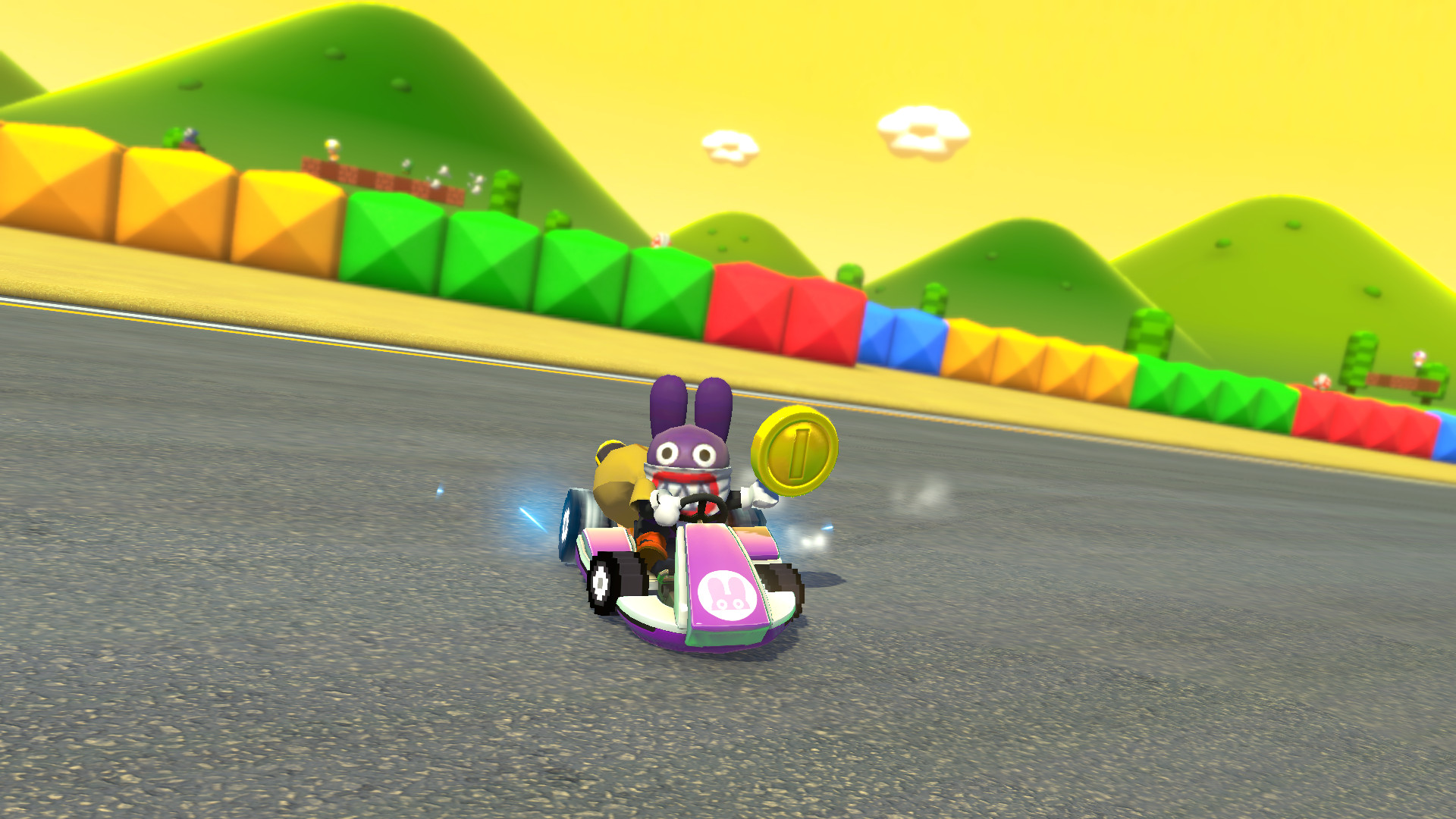 Nabbit the Rabbit w/ Tour Animations Mod for Mario Kart 8 Deluxe | MK8D ...