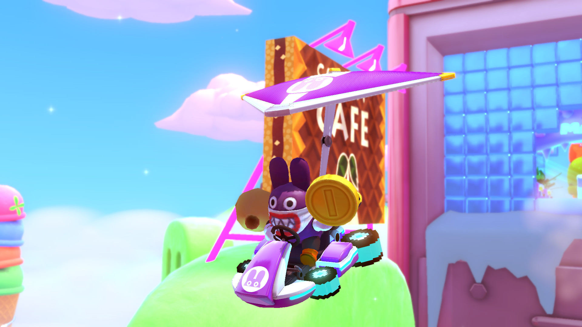 Nabbit the Rabbit w/ Tour Animations Mod for Mario Kart 8 Deluxe | MK8D ...