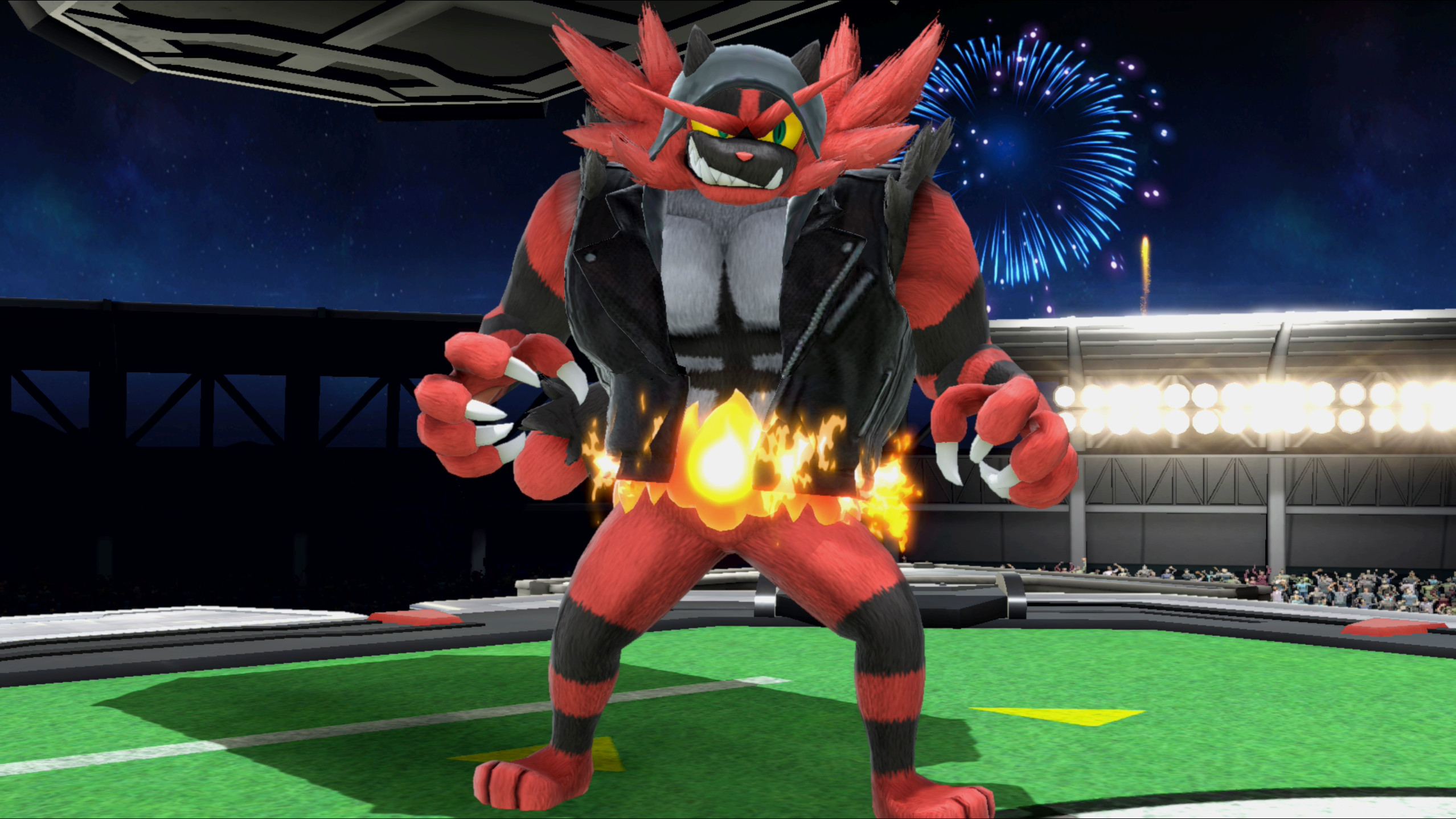 Hooded Incineroar Mod for Super Smash Bros. Ultimate | SSBU Mods