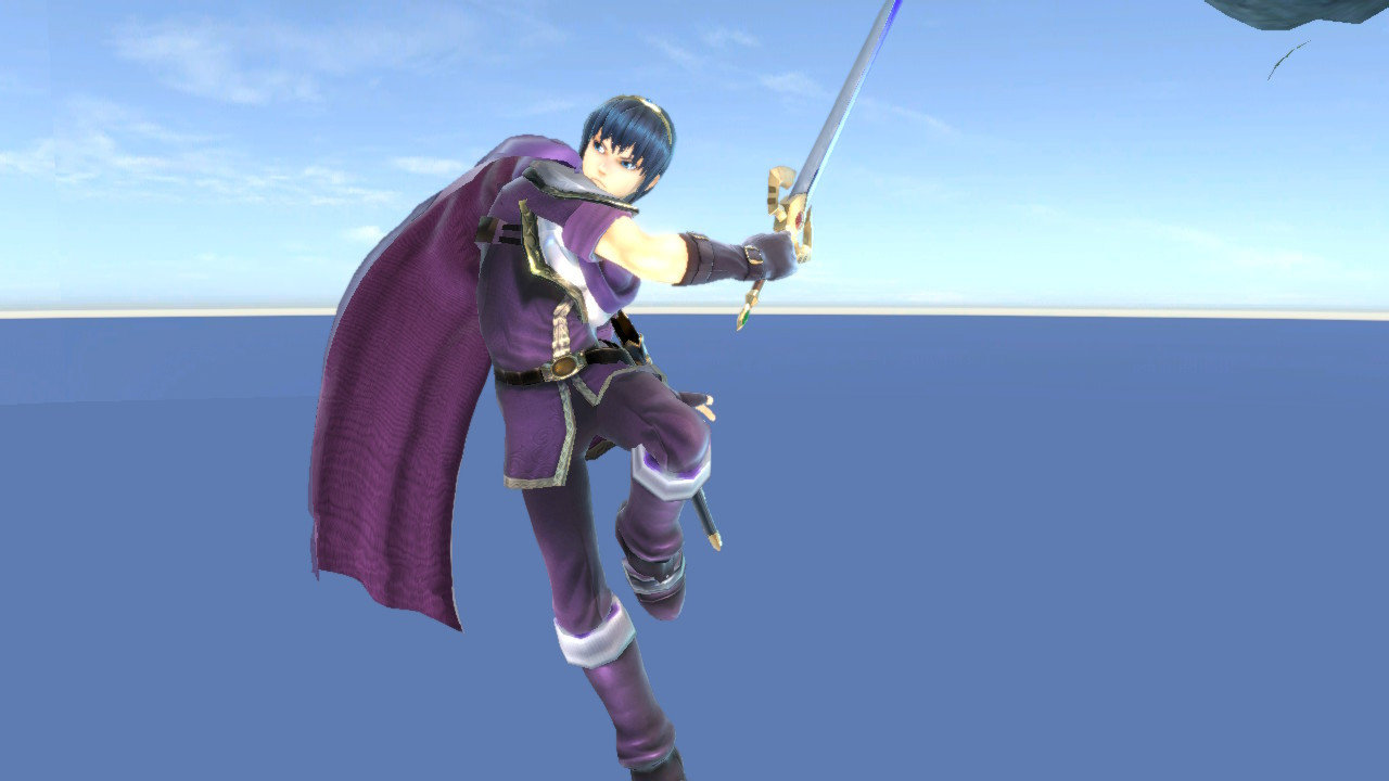 Brawl Marth - Purple Alt Mod for Super Smash Bros. Ultimate | SSBU Mods