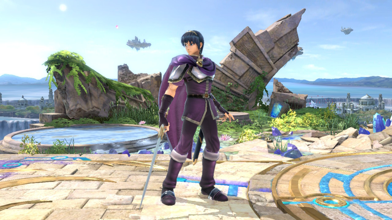 Brawl Marth - Purple Alt Mod for Super Smash Bros. Ultimate | SSBU Mods