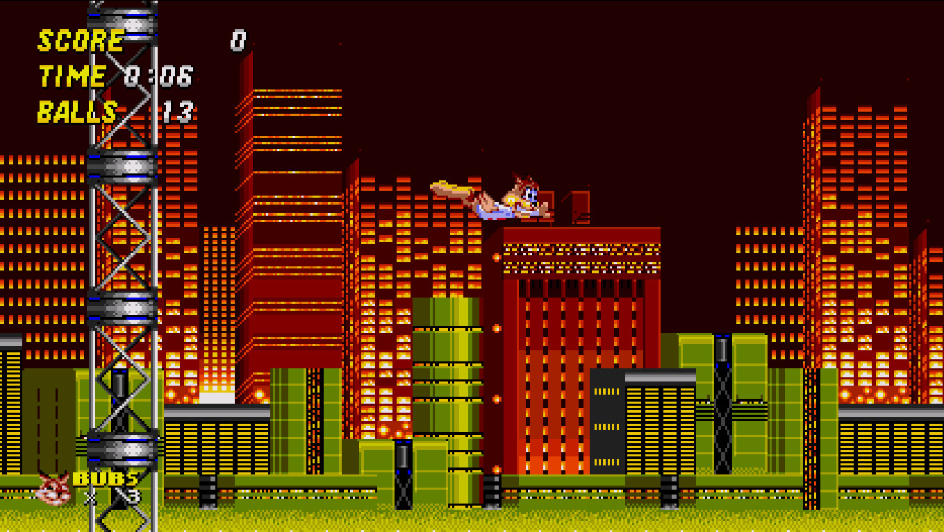 Bubsy in Sonic 2 Absolute Mod for Sonic The Hedgehog 2 Absolute | S2A Mods