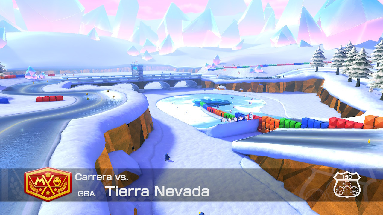 GBA Snow Land (improved) Mod for Mario Kart 8 Deluxe | MK8D Mods