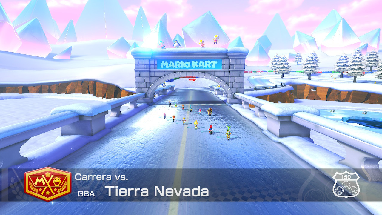GBA Snow Land (improved) Mod for Mario Kart 8 Deluxe | MK8D Mods