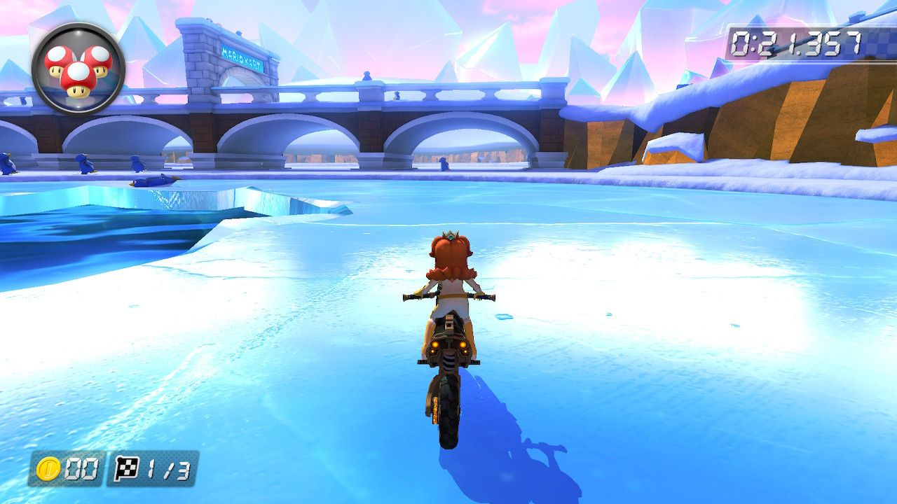 GBA Snow Land (improved) Mod for Mario Kart 8 Deluxe | MK8D Mods