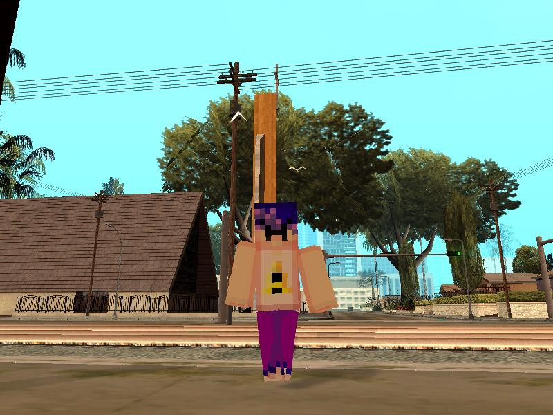 D-Sides Boyfriend (Minecraft) Skin [Grand Theft Auto: San Andreas] [Mods]